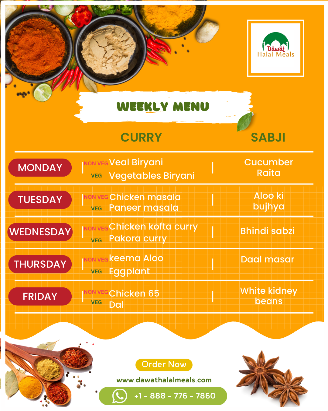 Trial Meal | Dawat Halal Meals